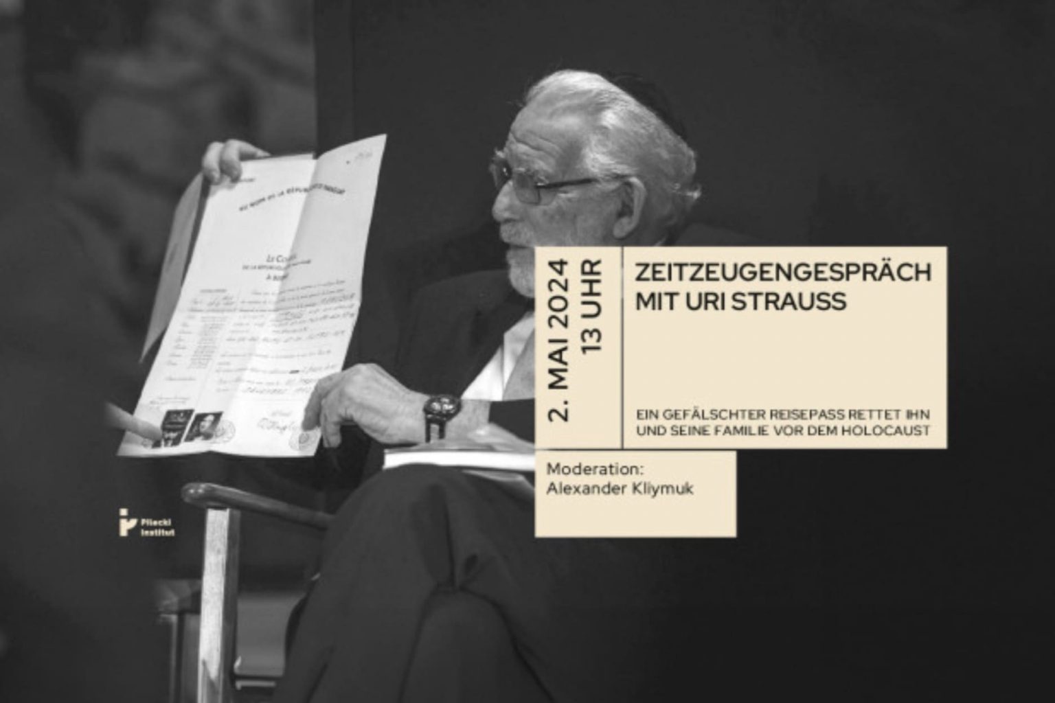 Zeitzeugengespräch mit Uri Strauss - F. F. Runge Gymnasium Oranienburg